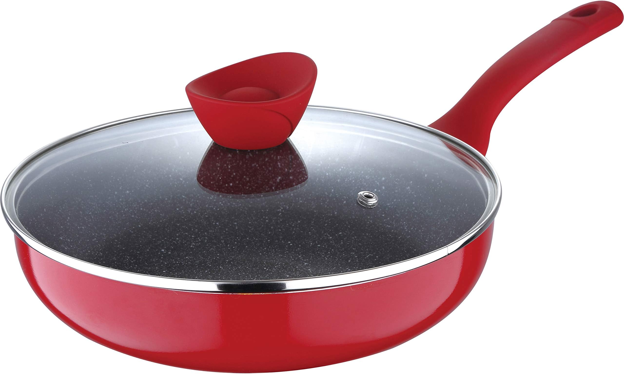 Buy Bergner Bellini Plus 5 Layer Marble Non Stick Frypan/Sautepan with ...