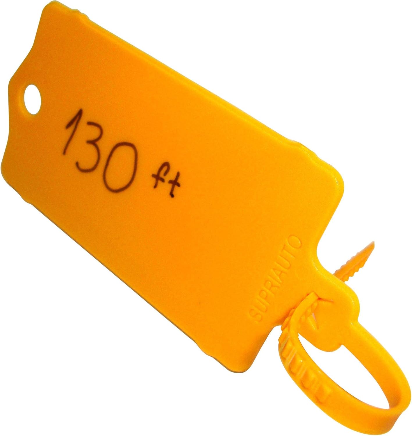 Plain Key Tags - Orange self Locking Key Tags Made of Waterproof ...