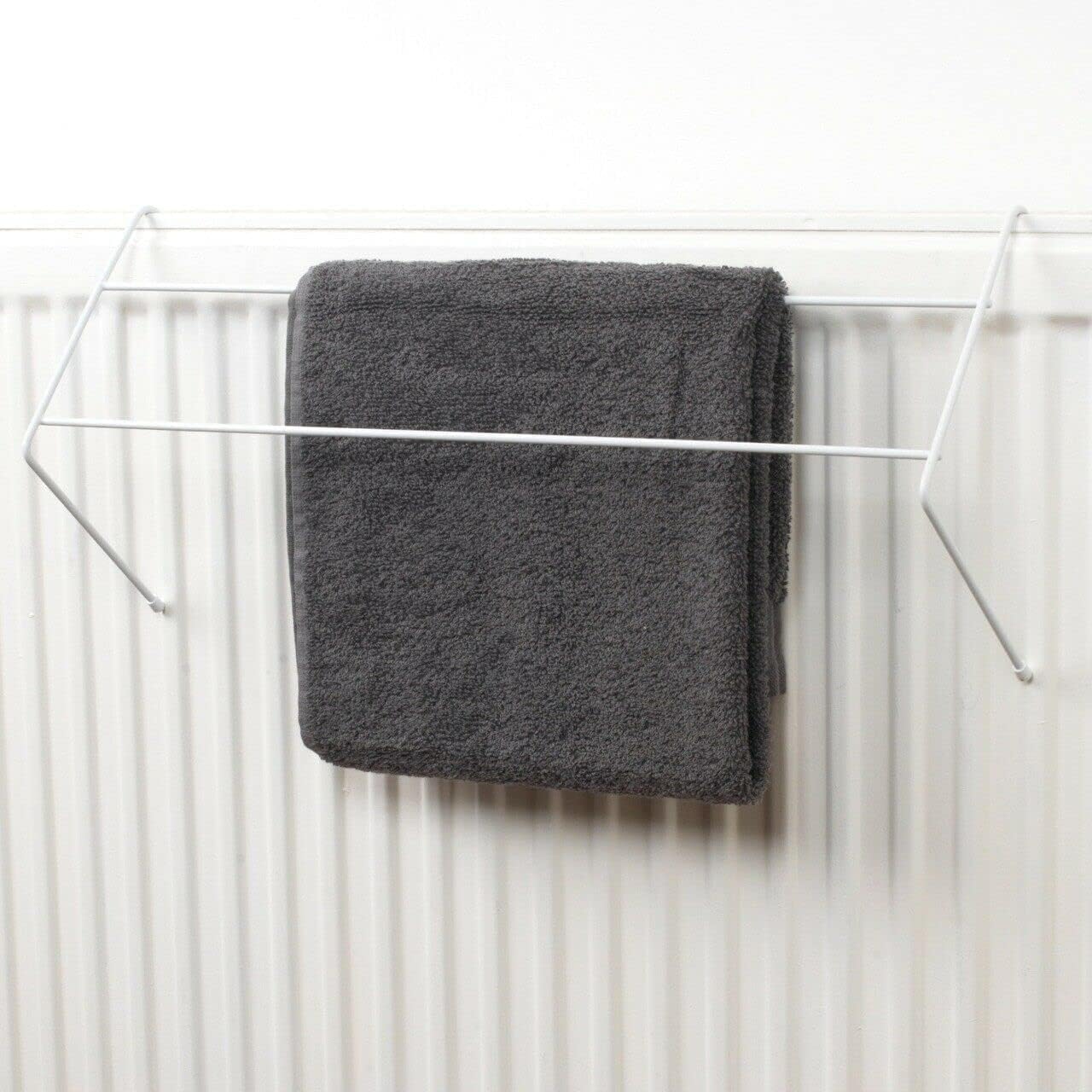 Javco 2 Bar Radiator Airer - 2 Bar Washing Line Rails - Indoor Laundry ...