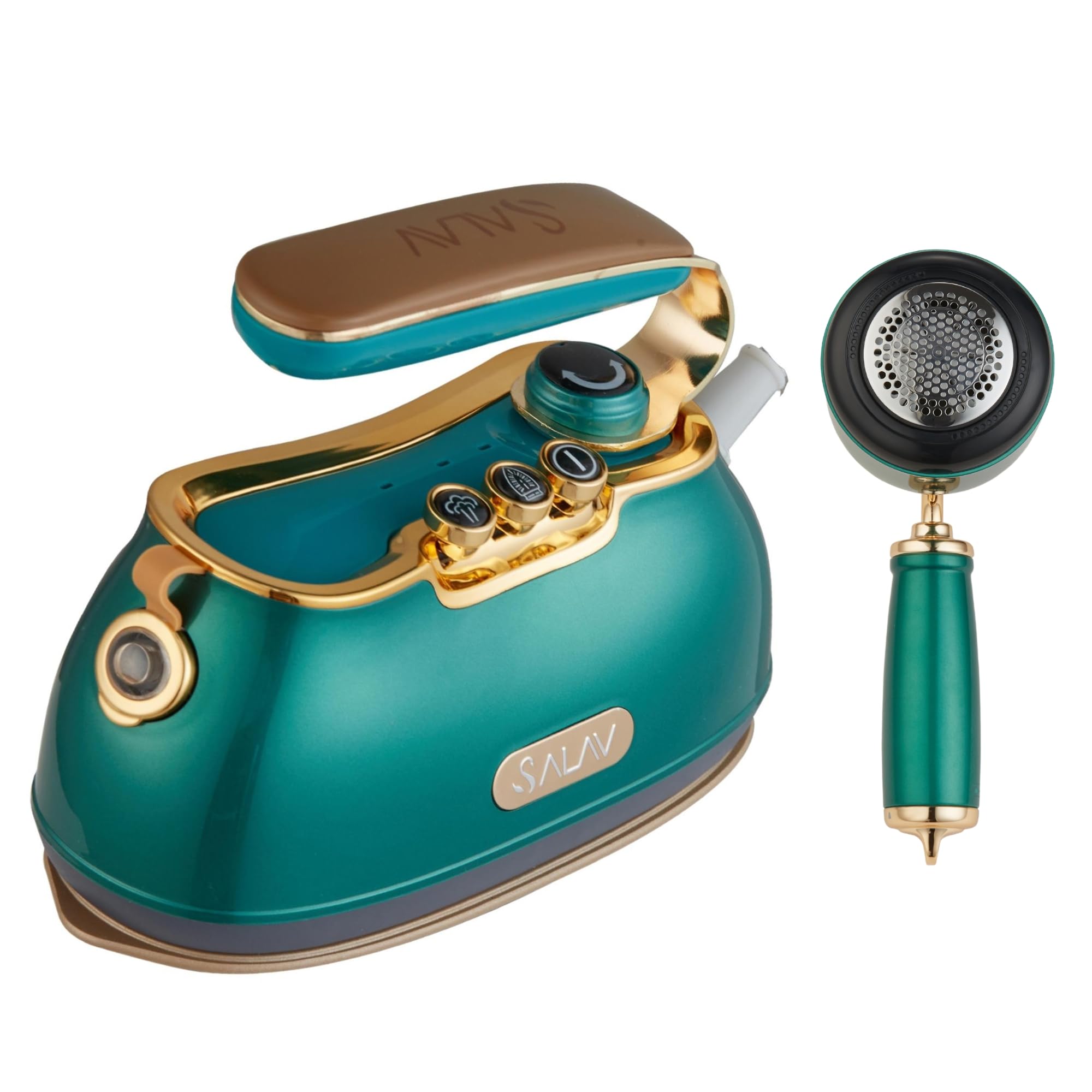 Amazon.com: SALAV IS-900A Retro Handheld Garment Steamer + Iron ...