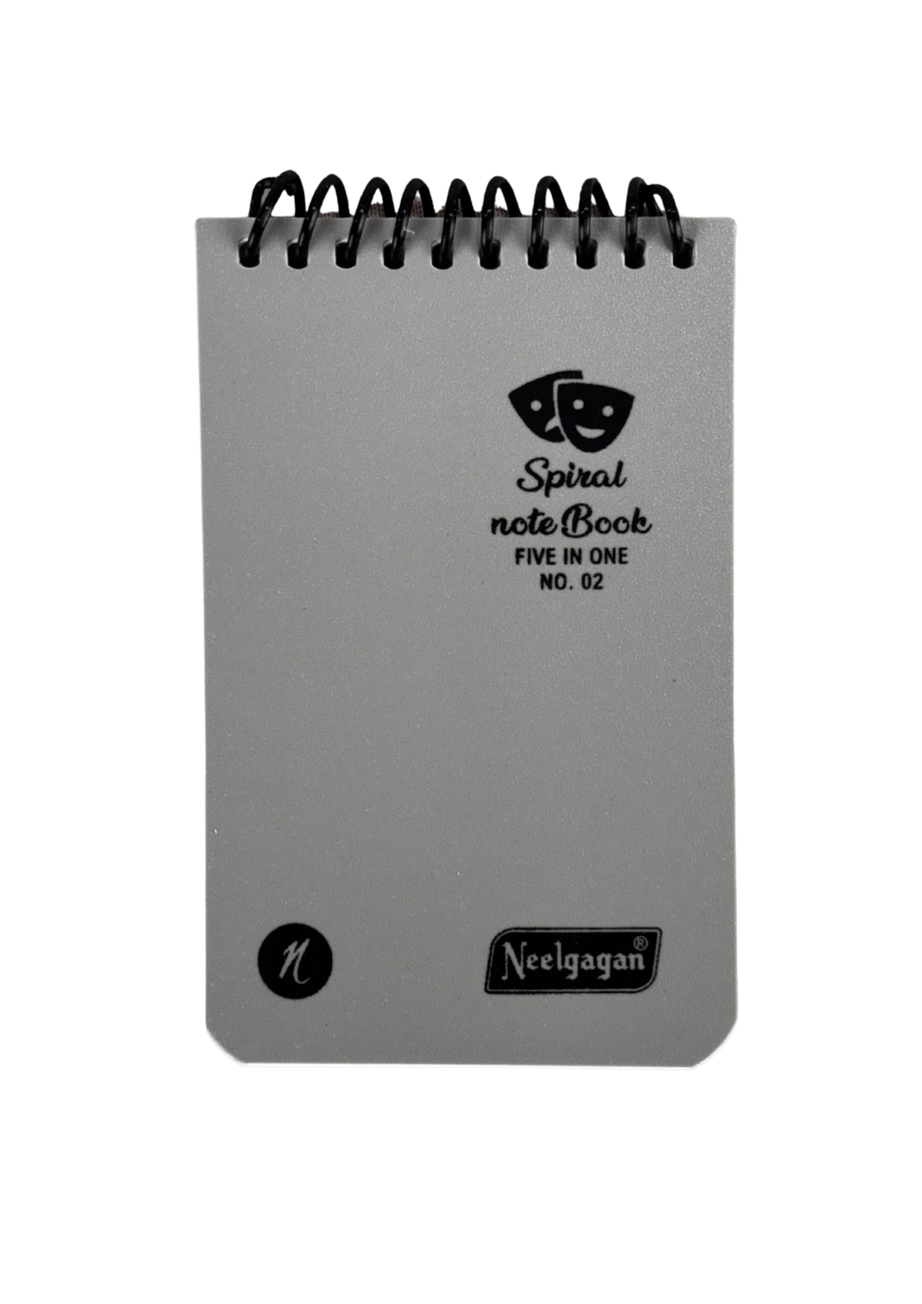 NEELGAGAN Five In One Spiral Note Book No.02, 160 Pages, (11cm X 7cm ...