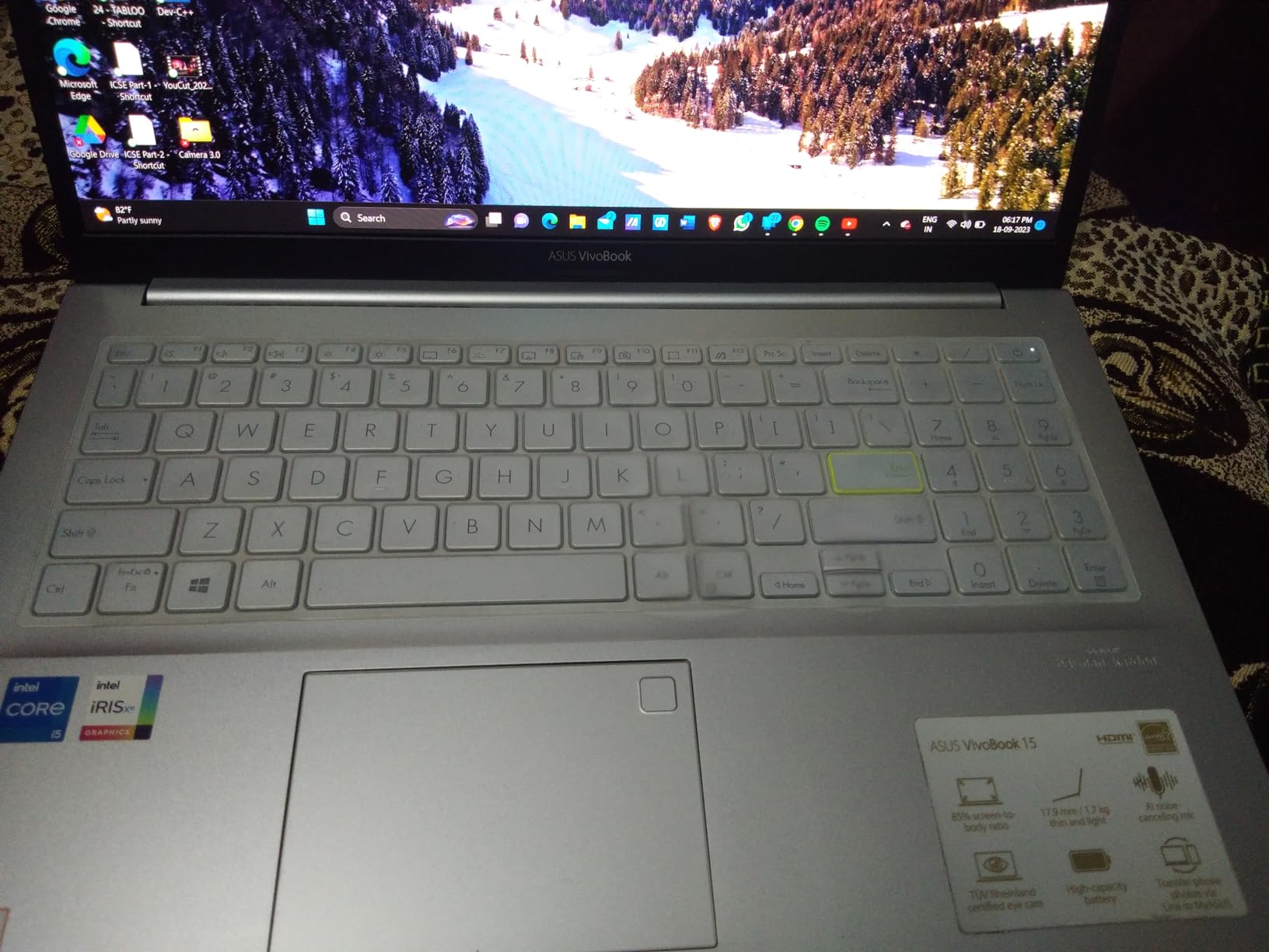 Saco Keyboard Cover Compatible for 2021 Asus Vivobook Ultra K15 15.6 ...