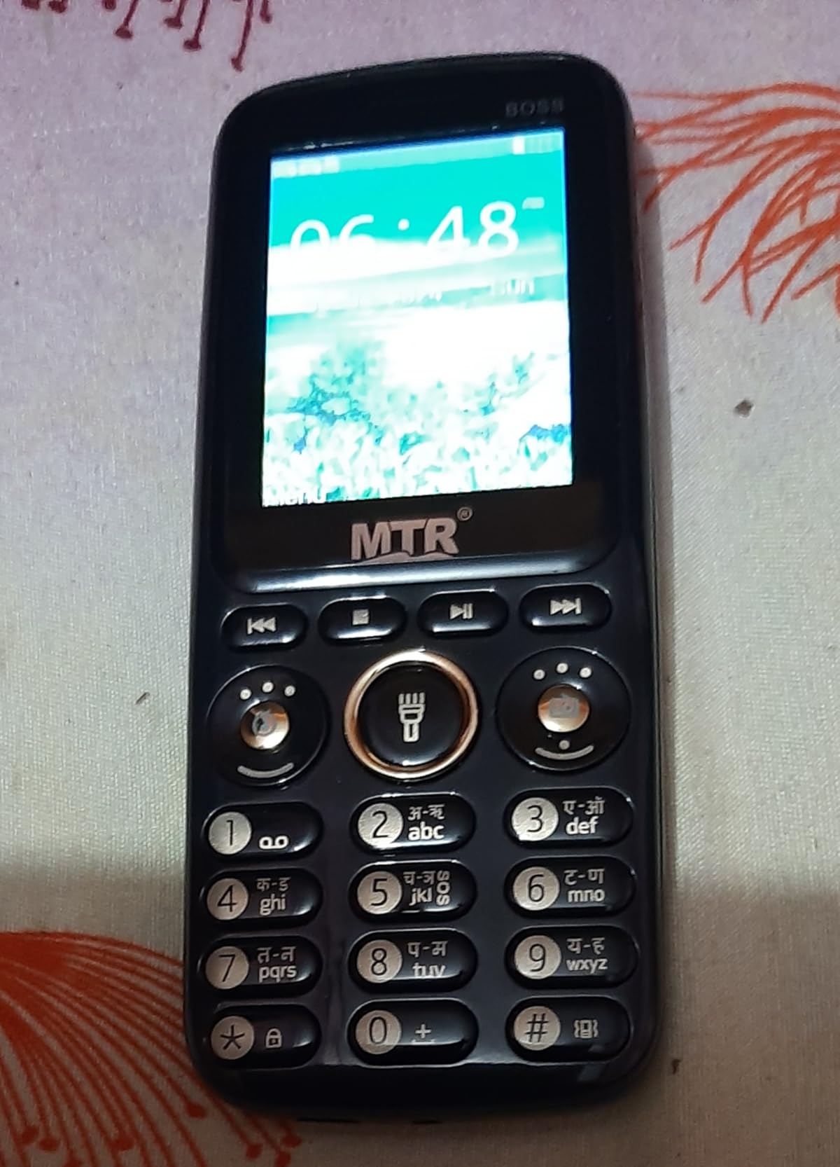 MTR BOSS (Maroon) Phone with 2.4 INCH Display,3000 MAH Battery,Voice ...
