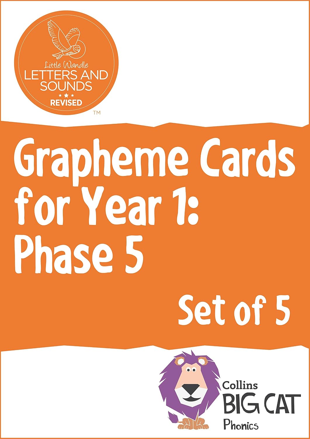 Buy Grapheme Cards for Year 1: Phase 5: Set of 5 Book Online at Low ...