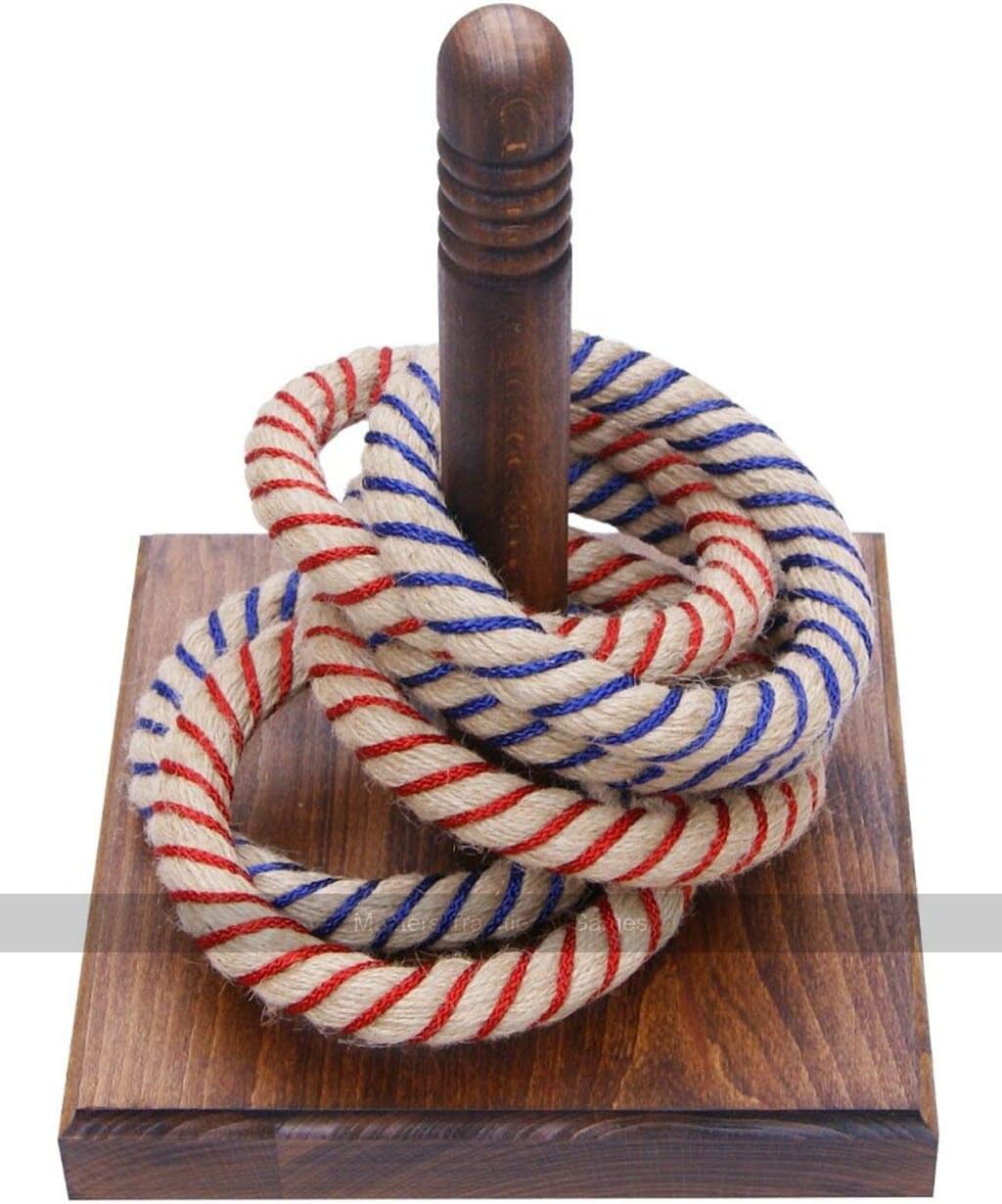 Amazon.com: Masters Premium Double Rope Deck Quoits (2 Quoits Boards ...