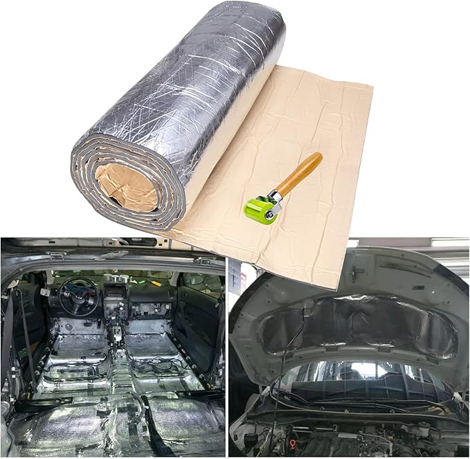 Amazon.com: DREAMIZER 393mil(10mm) 16.14sqft Sound Insulation Car Van ...
