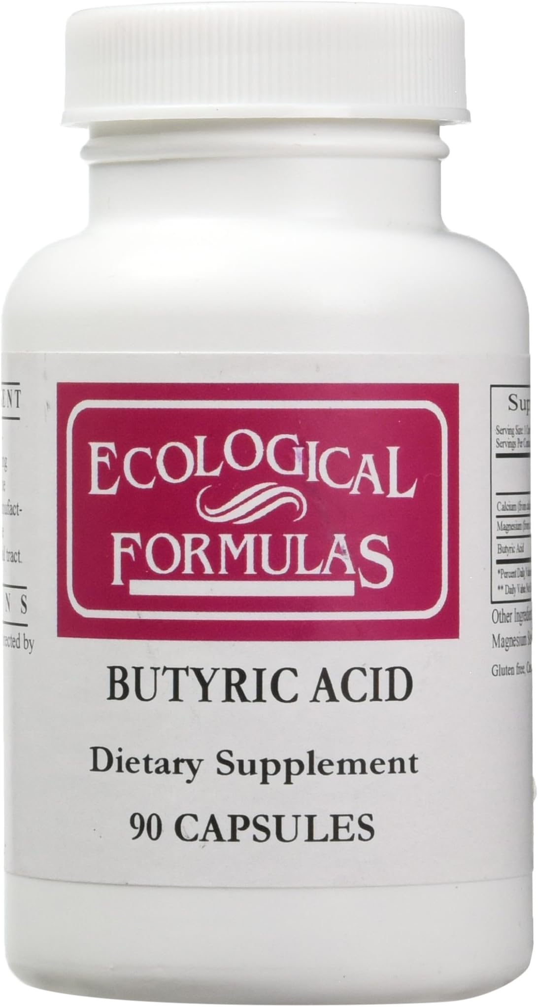 Amazon.com: Ecological Formulas Calcium Magnesium Butyrate (Btyric Acid ...