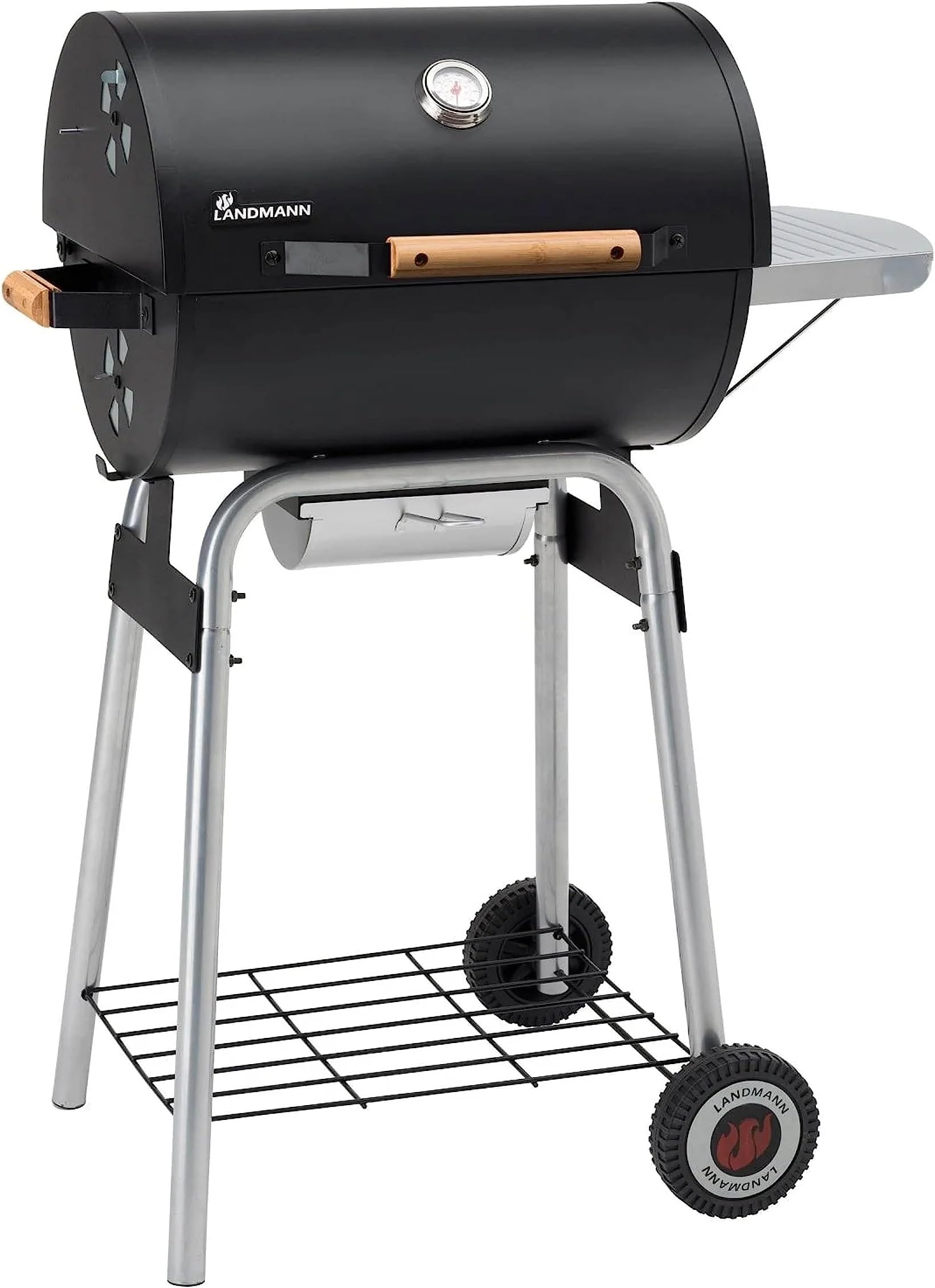 Landmann 31420 Barbecue Charbon Tonneau Black Taurus 440 : Amazon.fr ...