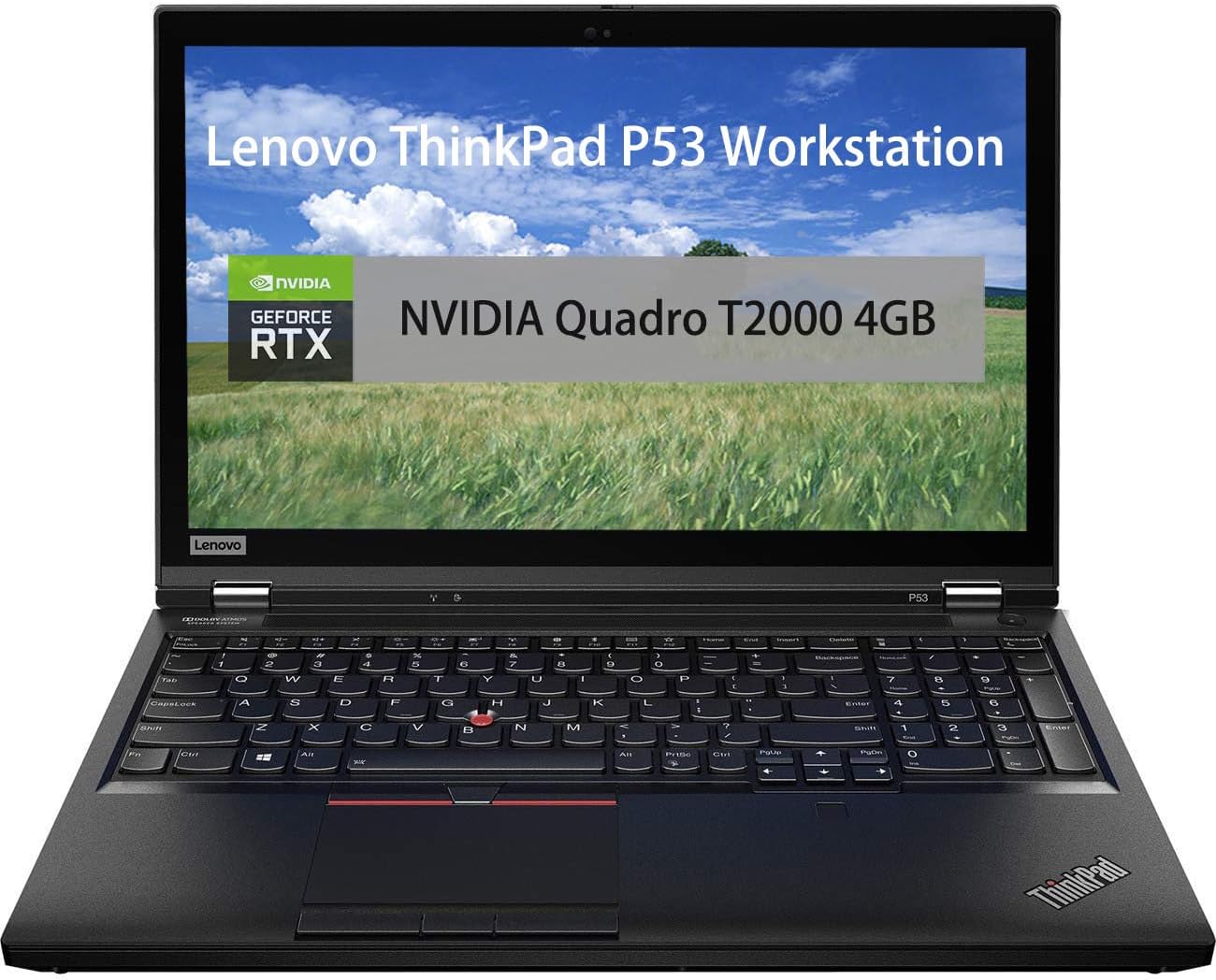 Amazon.com: Lenovo ThinkPad P53 Workstation Laptop, NVIDIA Quadro T2000 ...