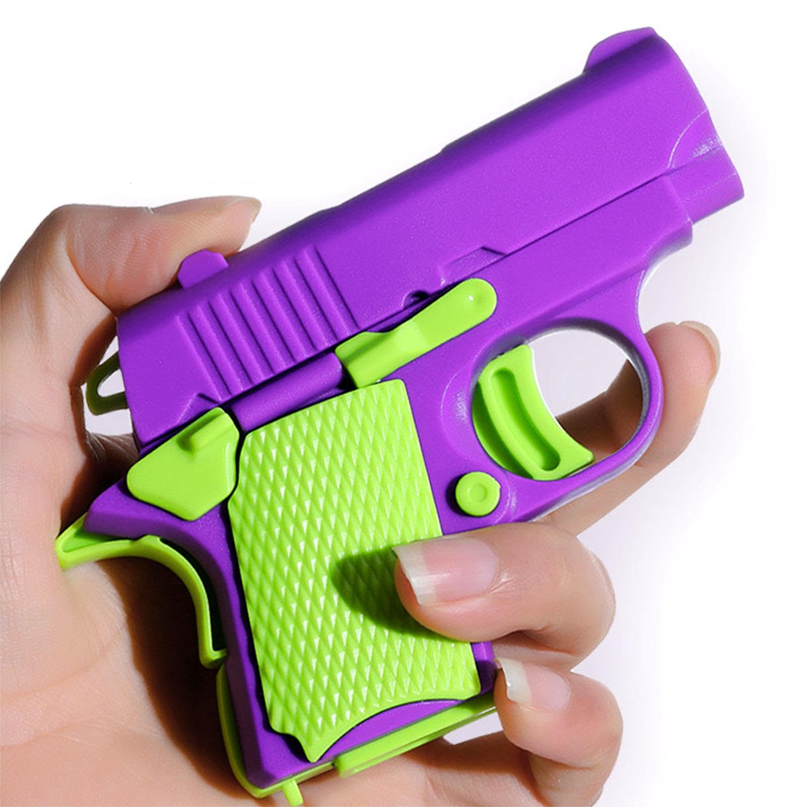 GWAWG Fidget Gun Toy, Pistol Shaped Fidget Slider, Stress Anxiety ...