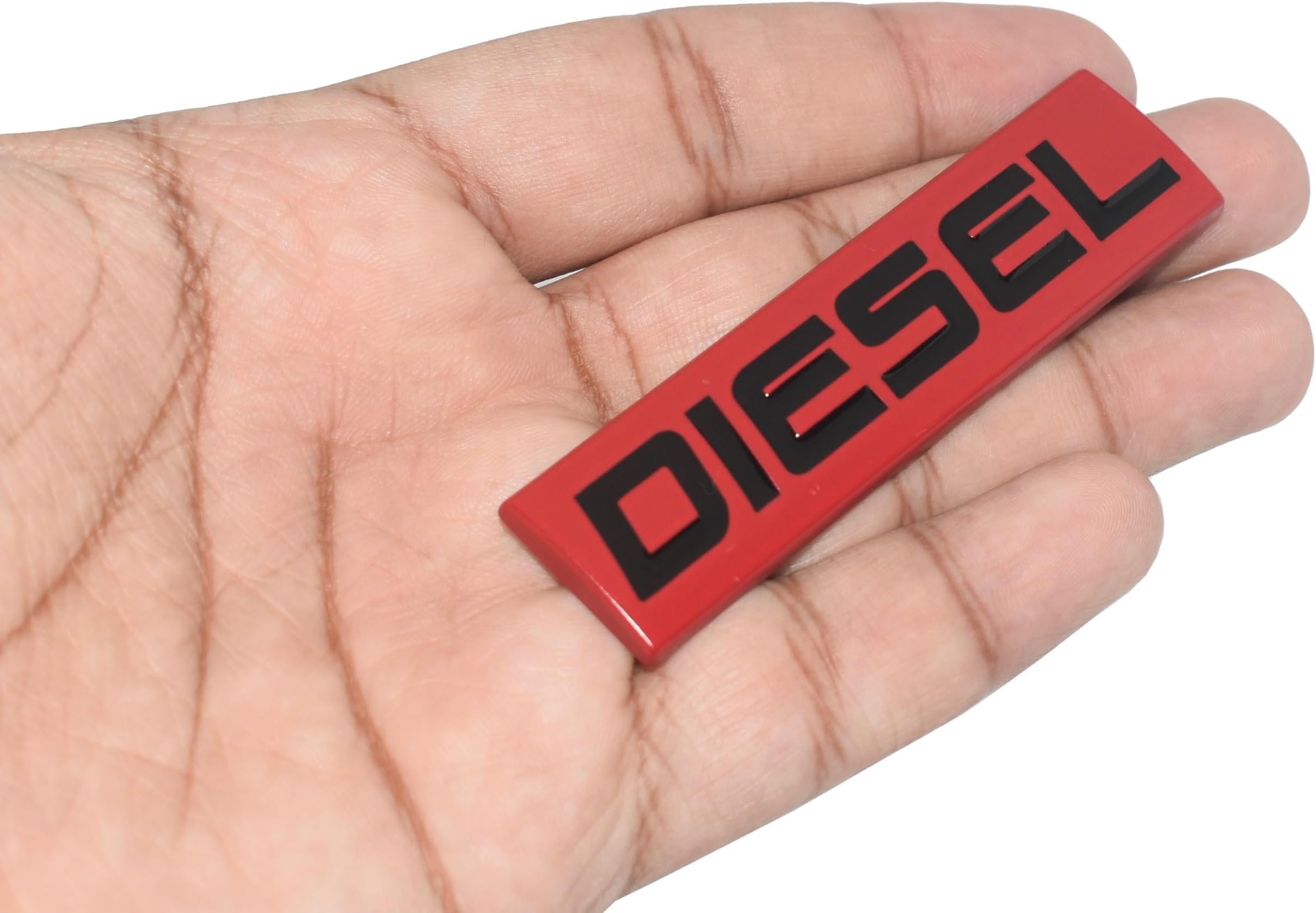 Incognito Diesel Sticker for Car Fuel Tank, Metal (Red) : Amazon.in ...