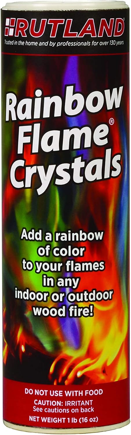 Rutland Rainbow Flame Crystals, 16-Ounce : Amazon.ca: Sports & Outdoors