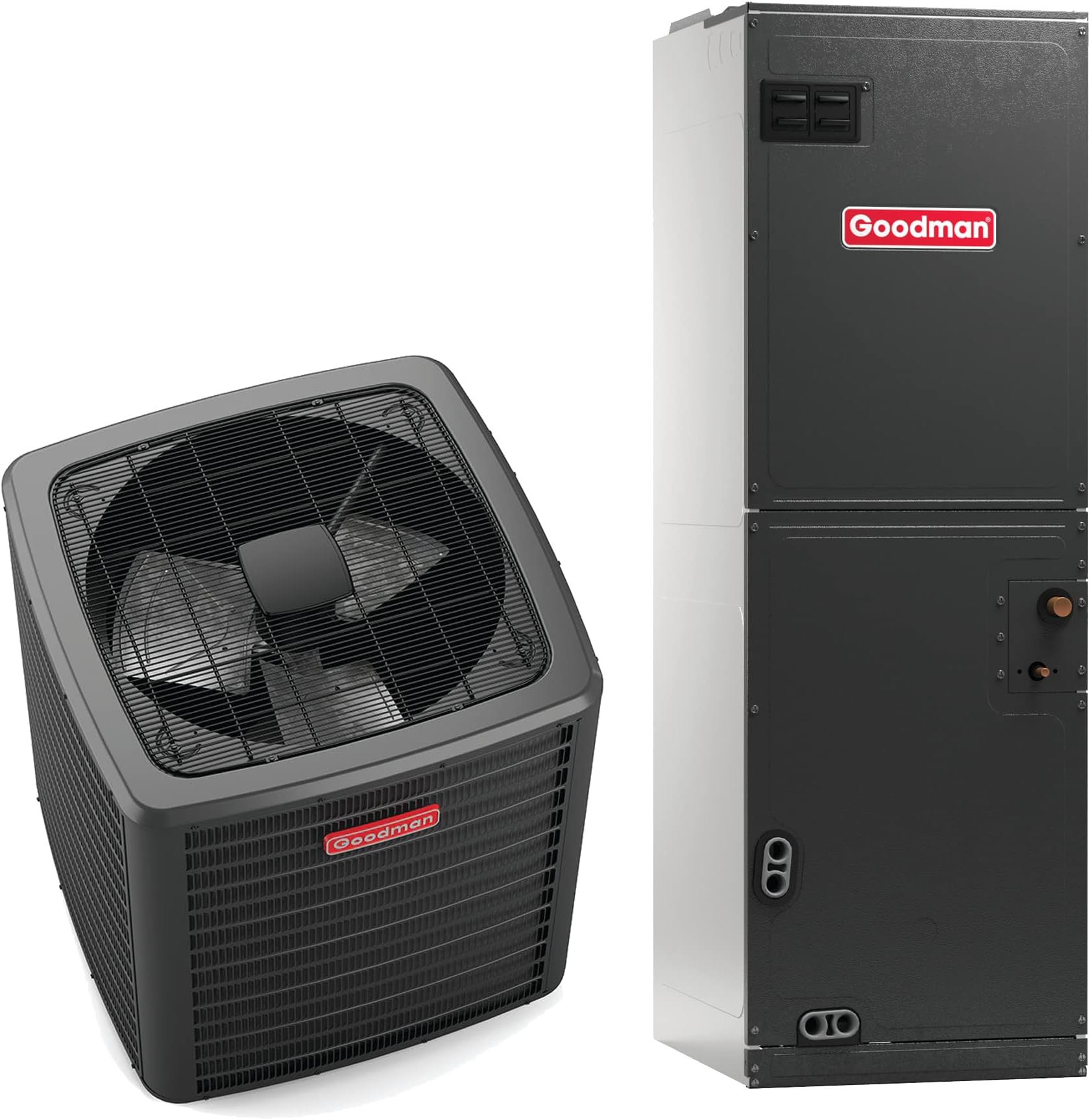 Amazon.com: Goodman 3 Ton 15.2 SEER2 Air Conditioning System (9-Speed ...