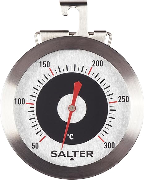 Salter 513 SSCR Oven Thermometer - Stainless Steel Dial, Food Baking ...