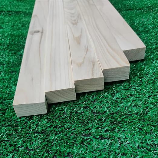 Amazon.co.jp: Wooden Strips for DIY Molding, Hardwood Flat Dowels ...