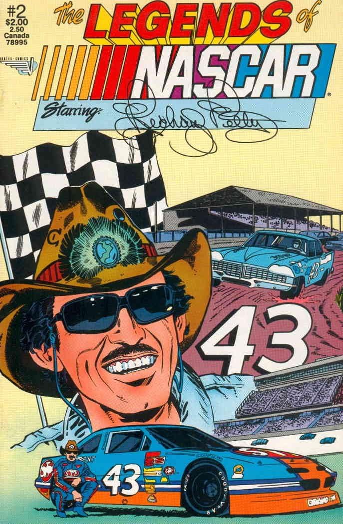 Amazon.com: Legends of NASCAR, The #2 VF ; Vortex comic book | Richard ...