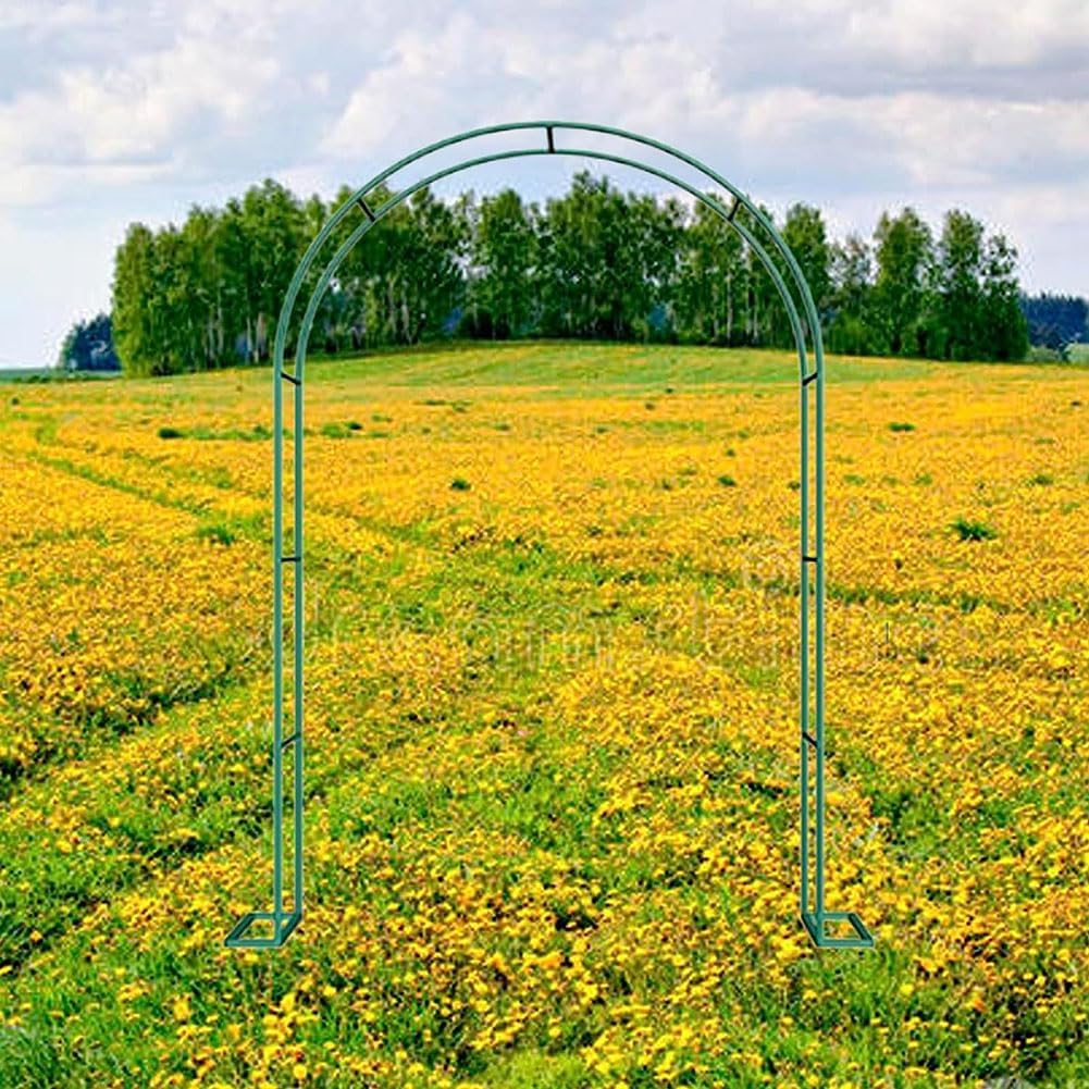 Amazon.com : SEVSO Heavy Duty Metal Garden Arch Trellis 1.2M 1.4M 1.8M ...