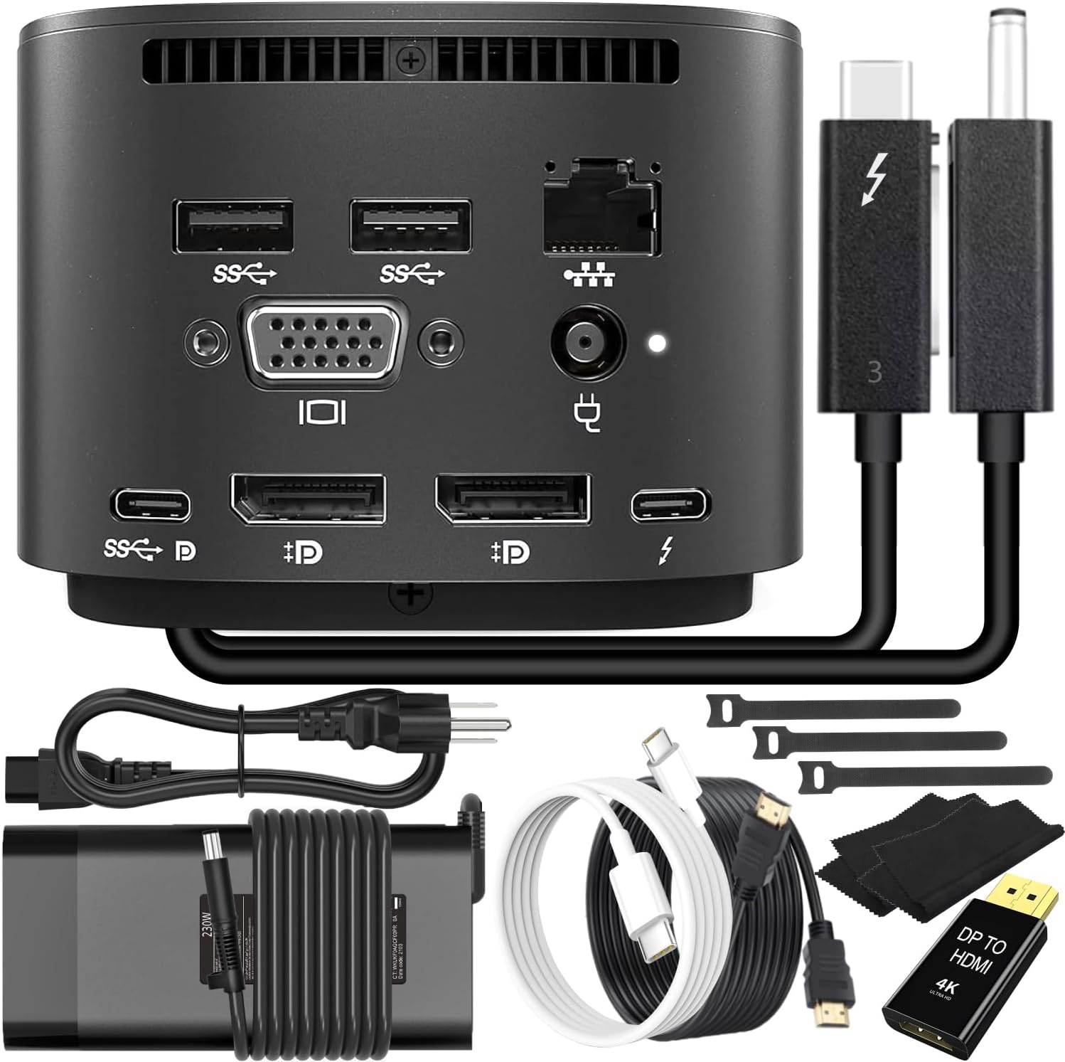 Amazon.com: Londonus OEM for HP Docking Station Dual Monitor and ...