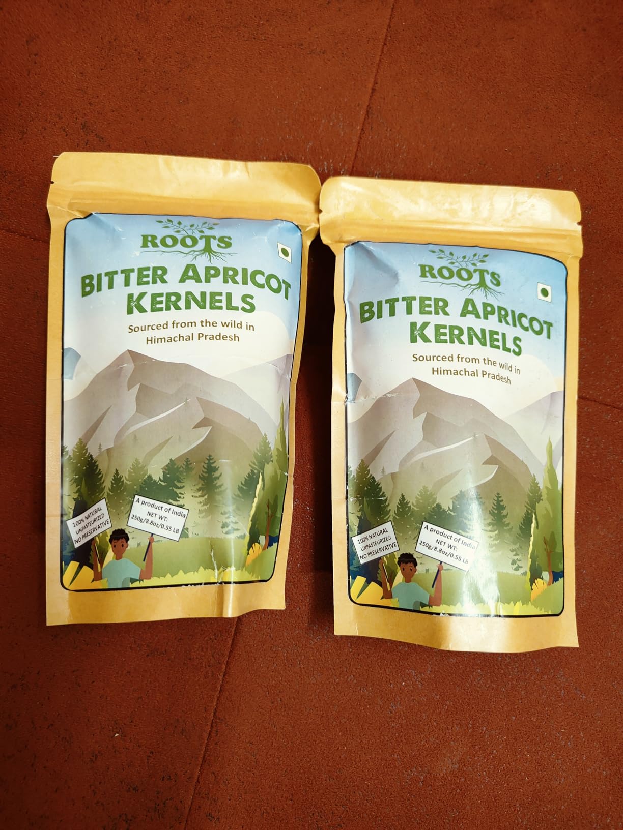 Vedic Roots Roots|Bitter Apricot Kernels - Fresh, 100 Gram : Amazon.in ...