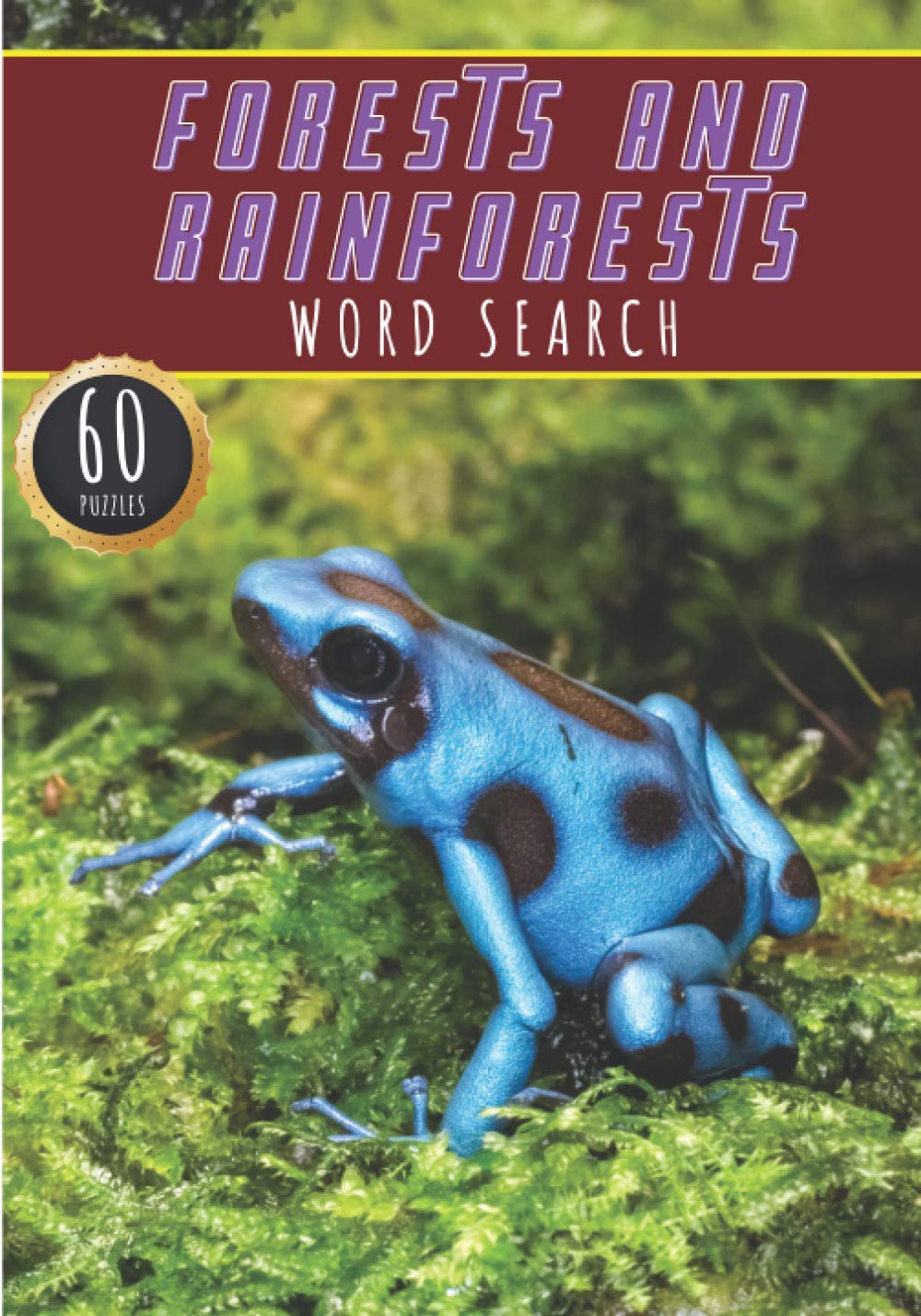 Forests and Rainforests Word Search: 60 Puzzles With Words Scramble for ...