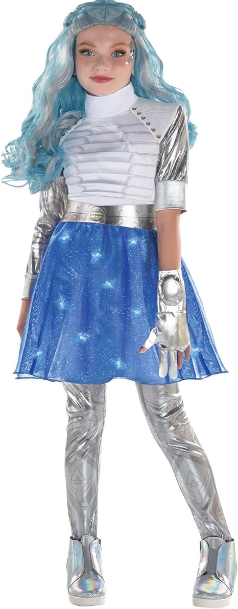 Amazon.com: Zombies 3: Addison Alien Costume for Girls, Small 4-6 ...