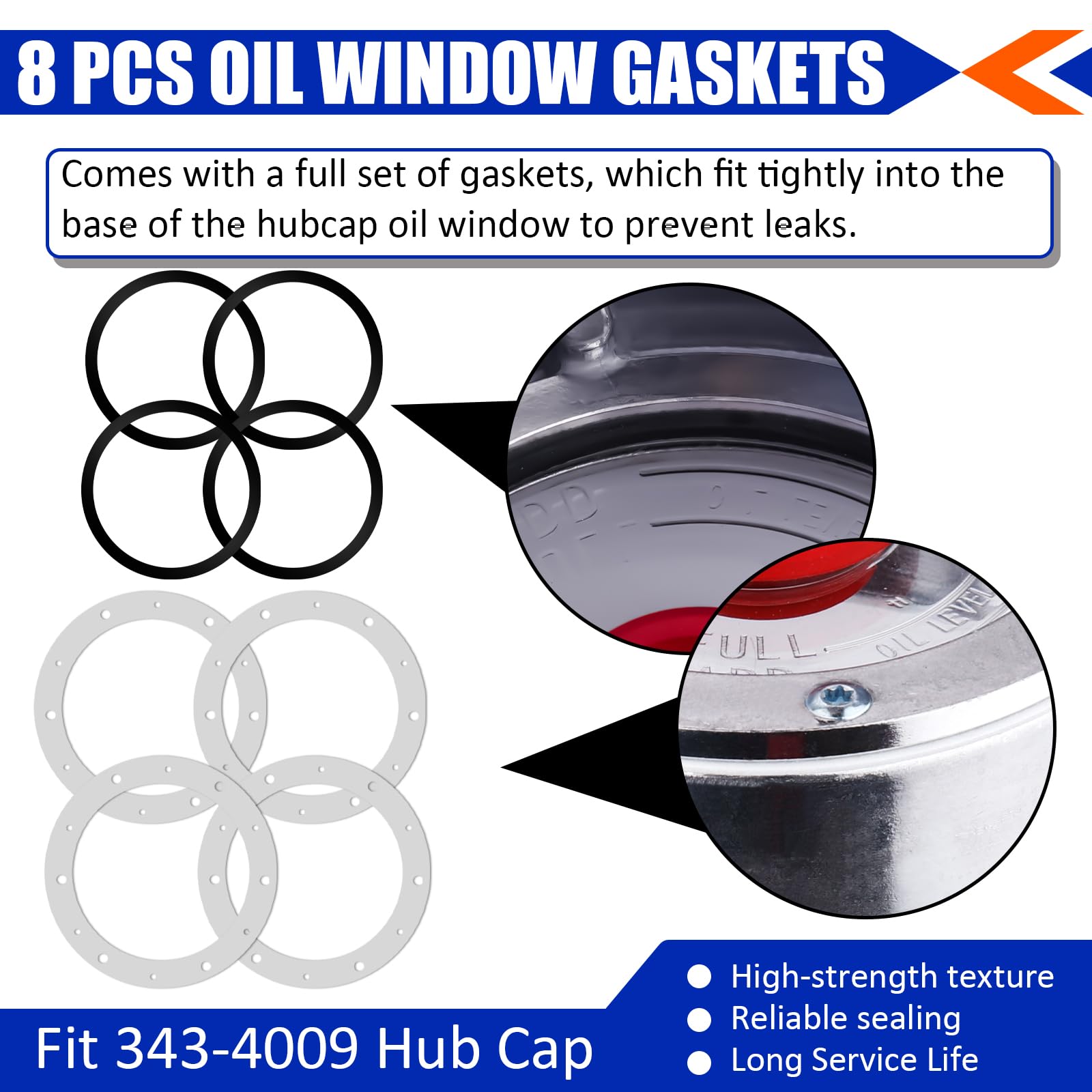 Snapklik.com : CheeMuii 3595995 Hub Cap Window Cover Kit For 3434009 ...