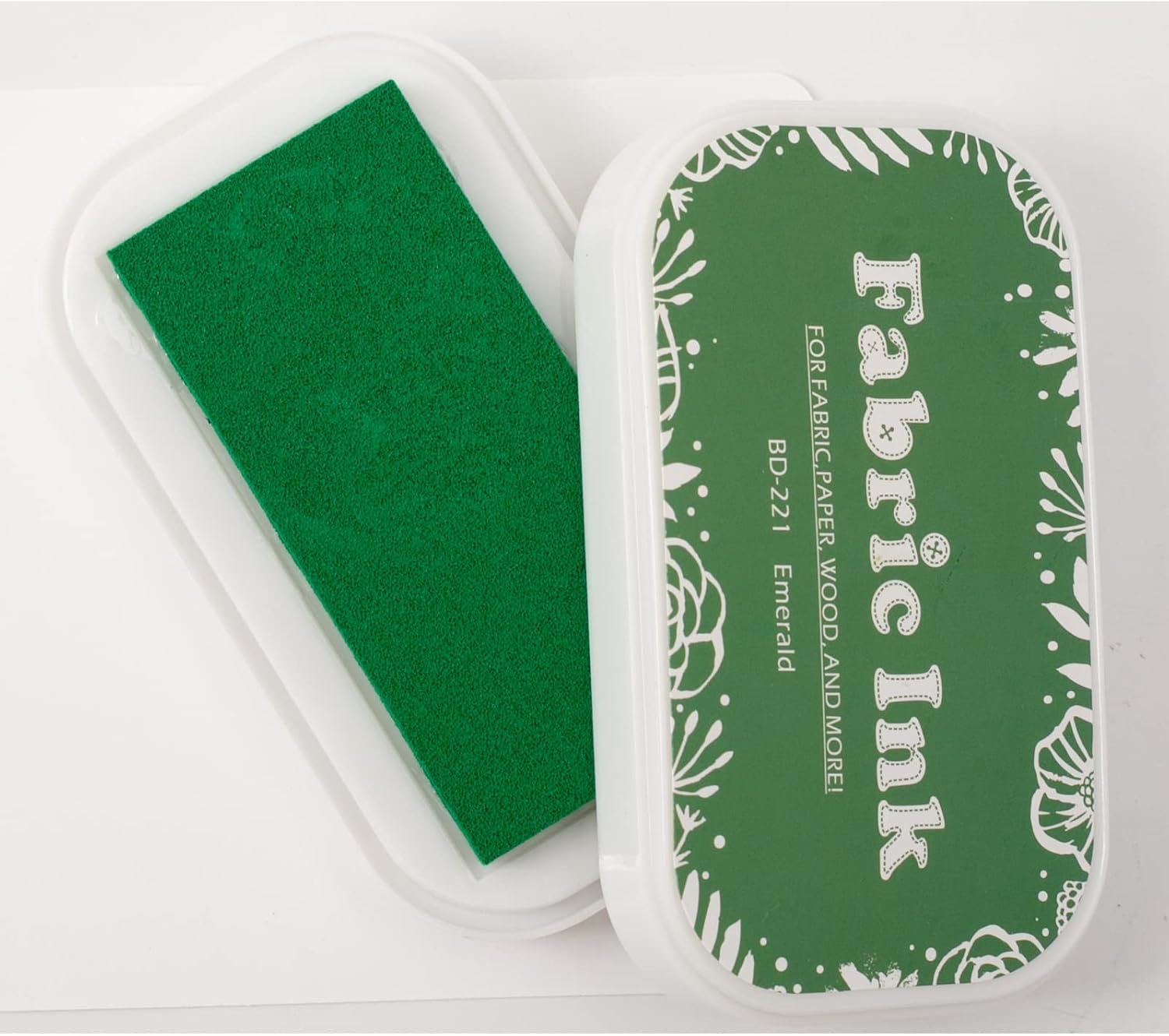 Amazon.com: Ink Pads for Rubber Stamps, Stamp Pad for Fabric Wood Paper ...