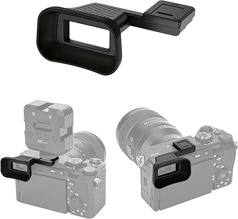 Amazon.com : A7C II A7C R Soft Rubber Eyecup Eyepiece Viewfinder, JJC ...
