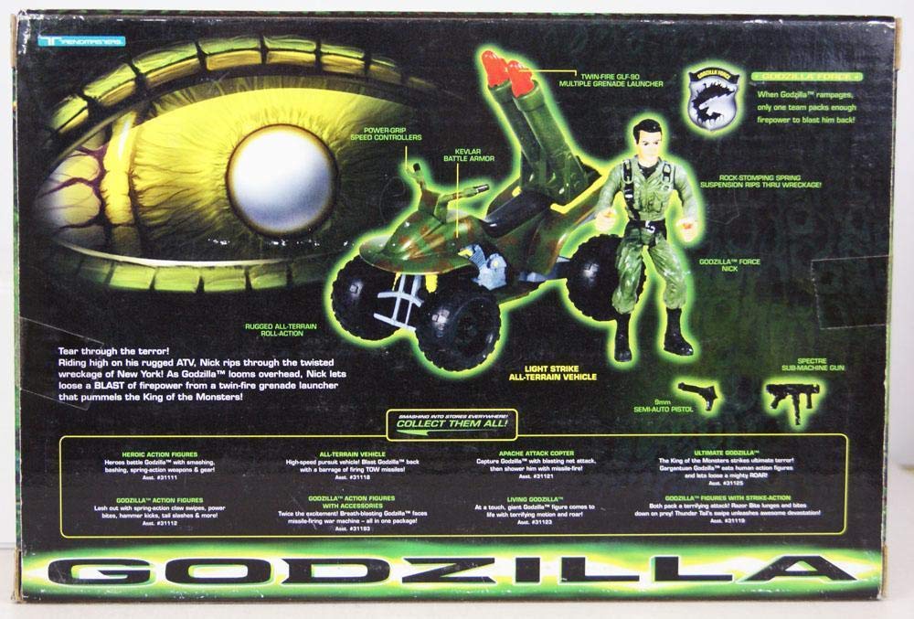Godzilla 1998 Toys Action Figures