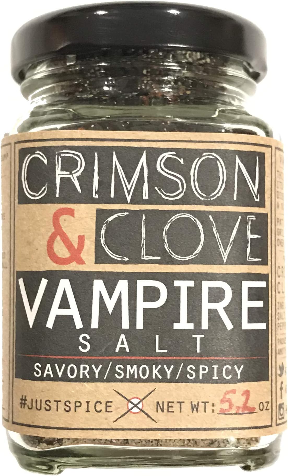 Amazon.com : Vampire Salt (Black Hawaiian Garlic Salt with Aleppo ...