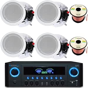 Amazon.com: Home Theater Sound System Kit - 1000 Watts Bluetooth ...