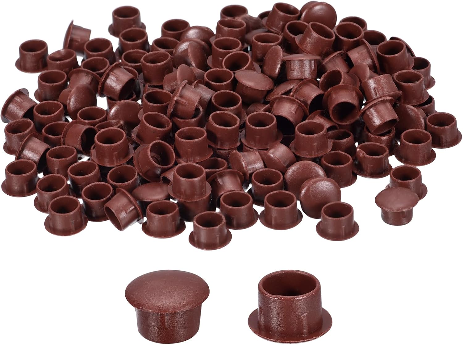 Amazon.com: uxcell 500Pcs Screw Hole Plugs, 10mm(3/8") Dia Plastic ...