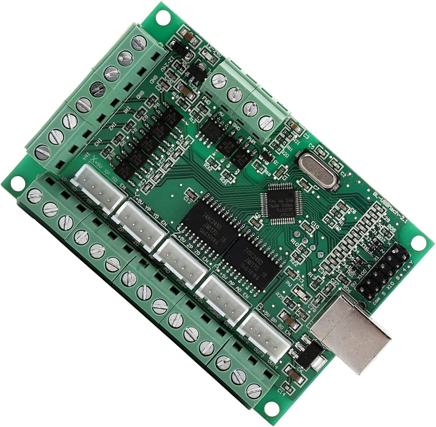 Amazon.com: USB Interface Board CNC Motion Control Card Interface Board ...