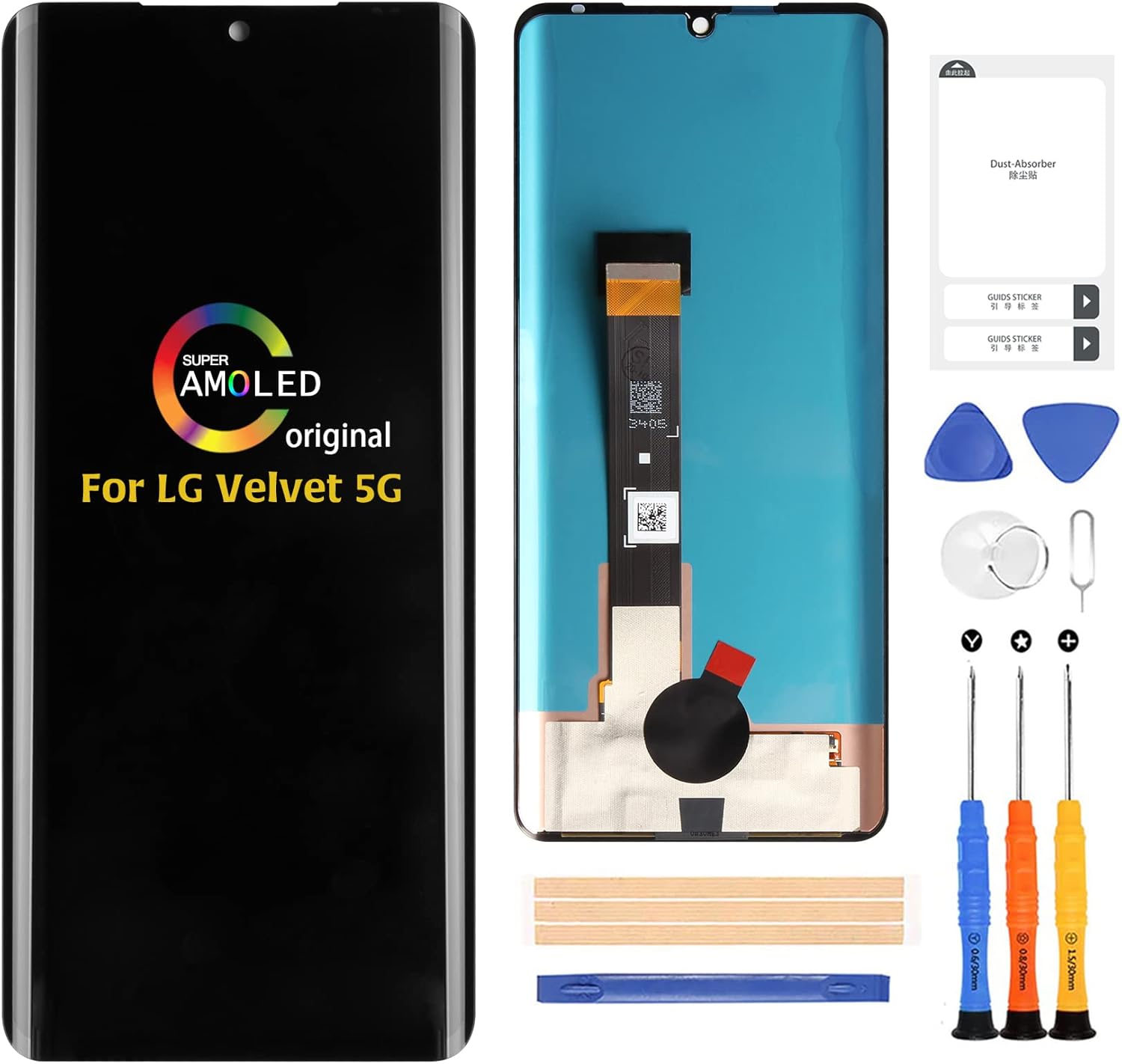 Amazon.com: A-MIND for LG Velvet 5G G900 LCD Screen and Display Replacement,for LG LM-G900N LM ...