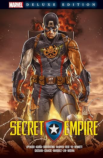 Marvel Deluxe Edition: Secret Empire: Nick Spencer: 9781804910795 ...