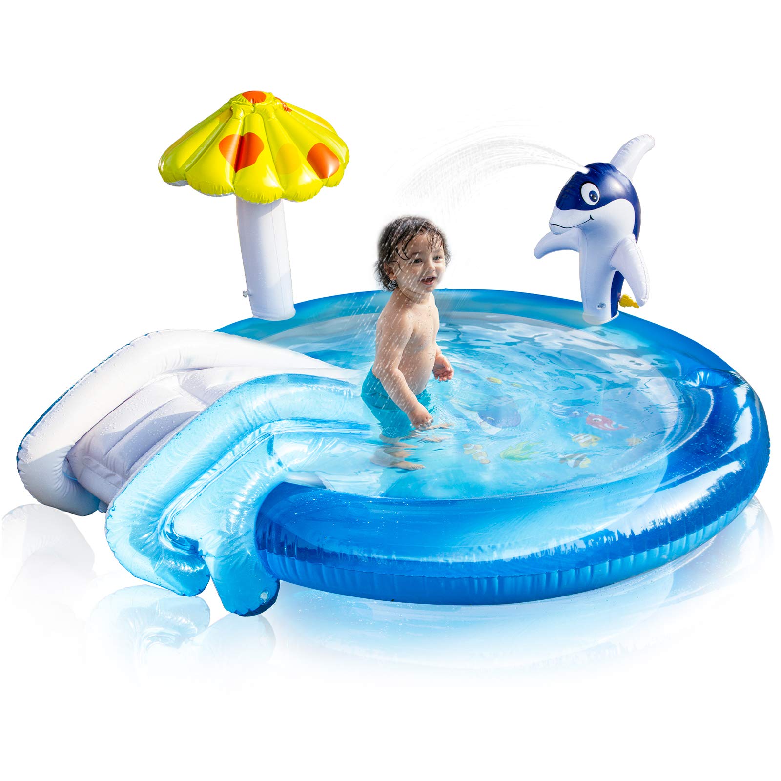 Buy Inflatable Play Center Kiddie Pool Kids Swimming Pools Inflatable ...