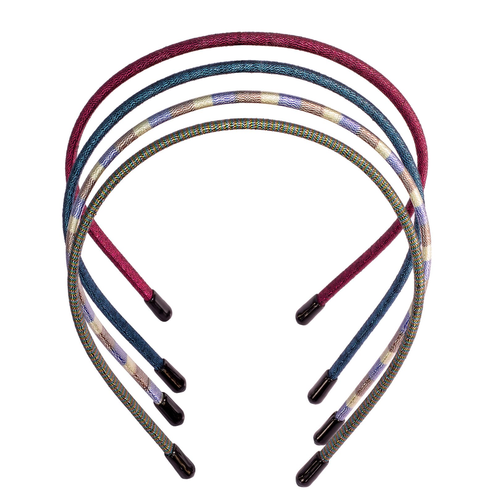 Amazon.com : minihope Skinny Multicolor Headbands - Assorted Colors for ...