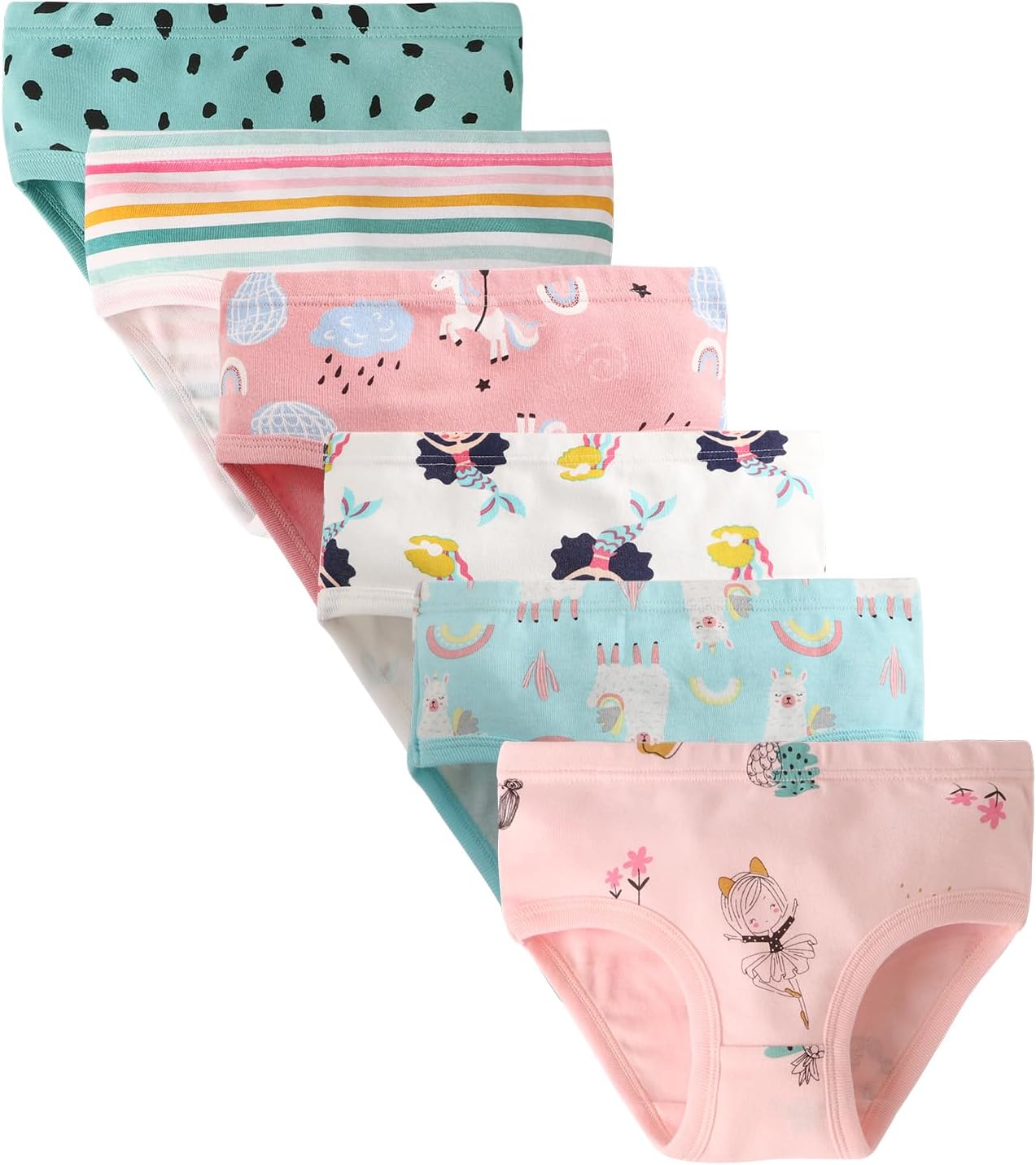 Amazon.com: Boboking Teen Girl Soft Cotton Underwear Little Girls ...