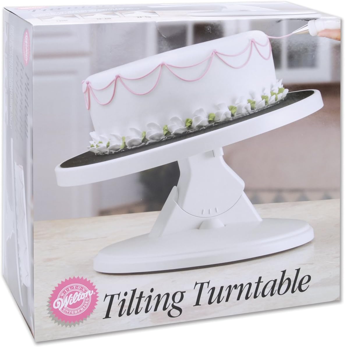 Amazon.com | Wilton Tilting Cake Turntable: Turn Table Cake: Cake Stands