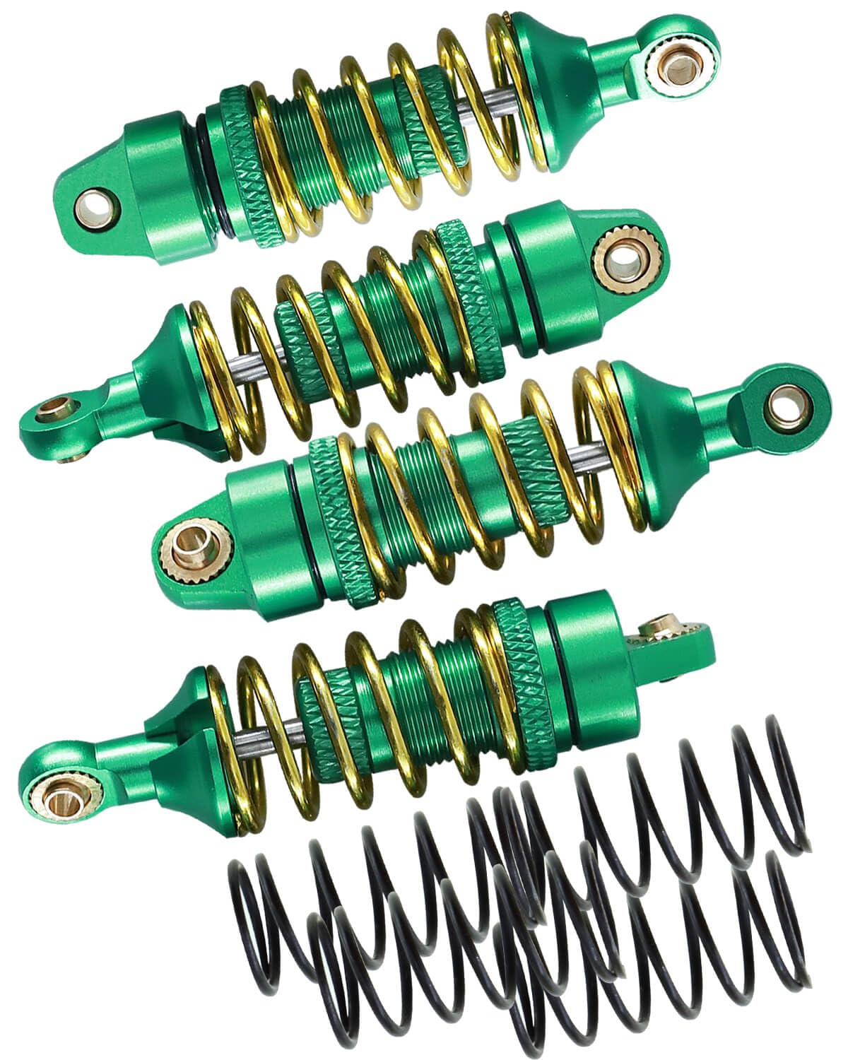 Amazon.com: hopsupRC Full Aluminum Big Bore RC Shocks Absorber Damper ...