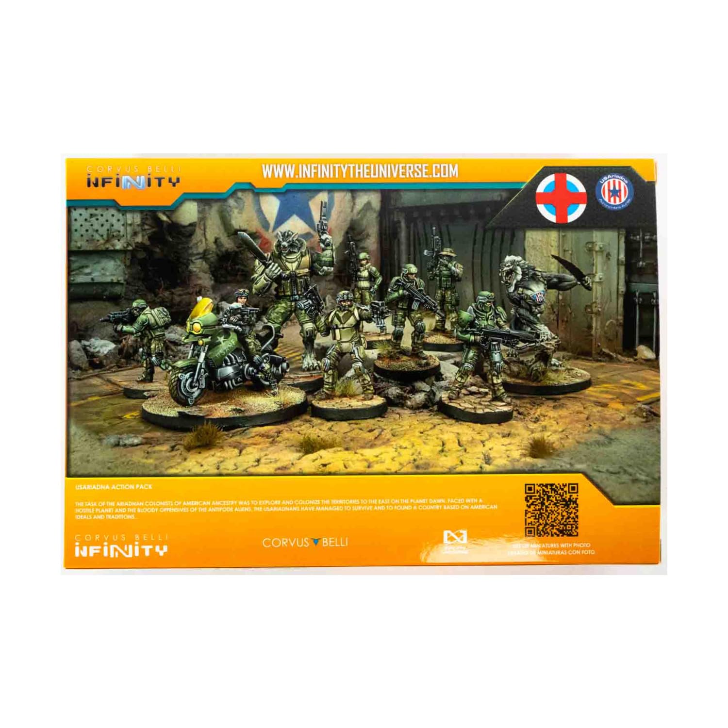 Infinity Tabletop Game Reinforcements : Ariadna Pack Alpha Infinity ...