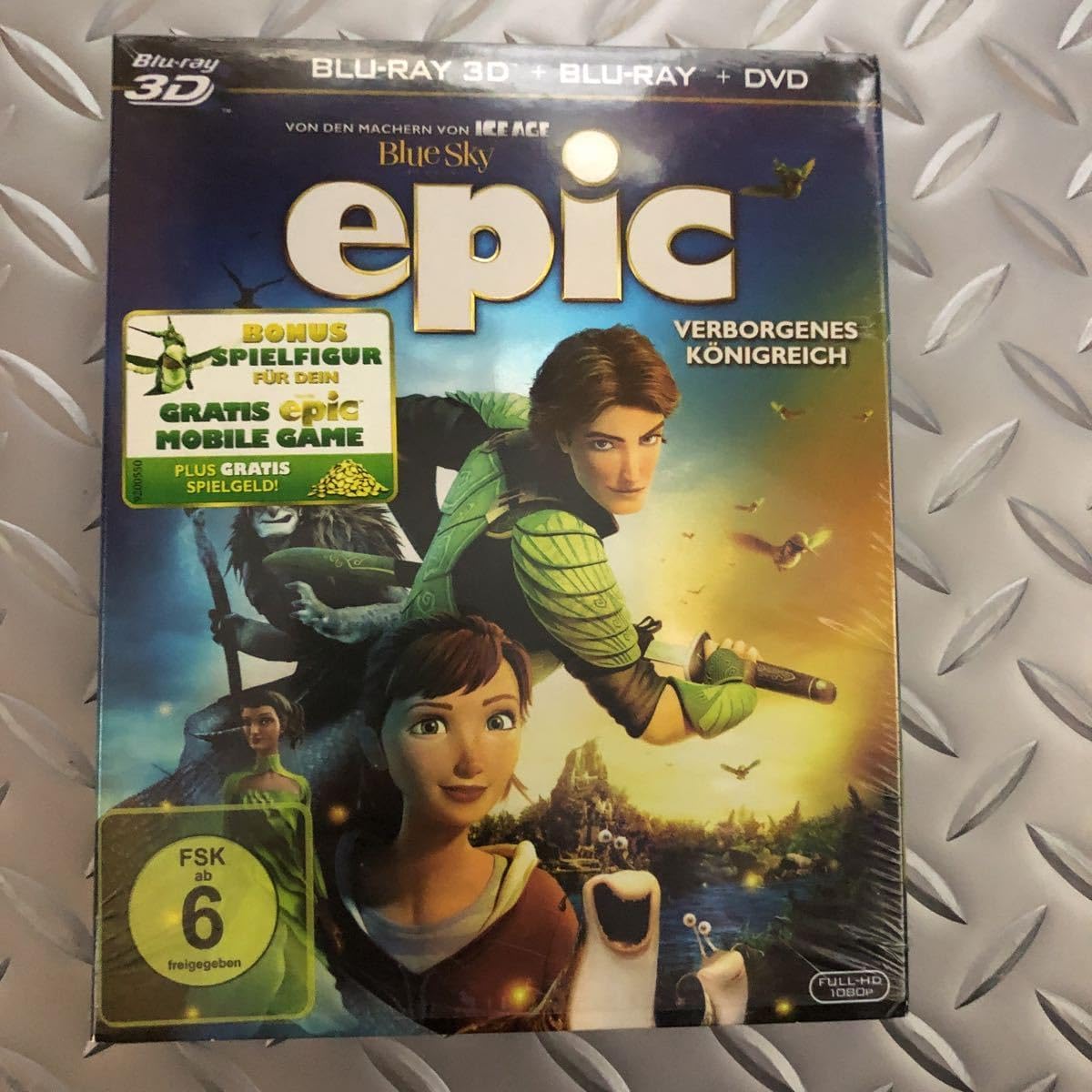 Amazon.co.jp: epic - Blu-Ray 3D + Blu-Ray 2D + DVD import 邦題 メアリーと秘密の王国 ...