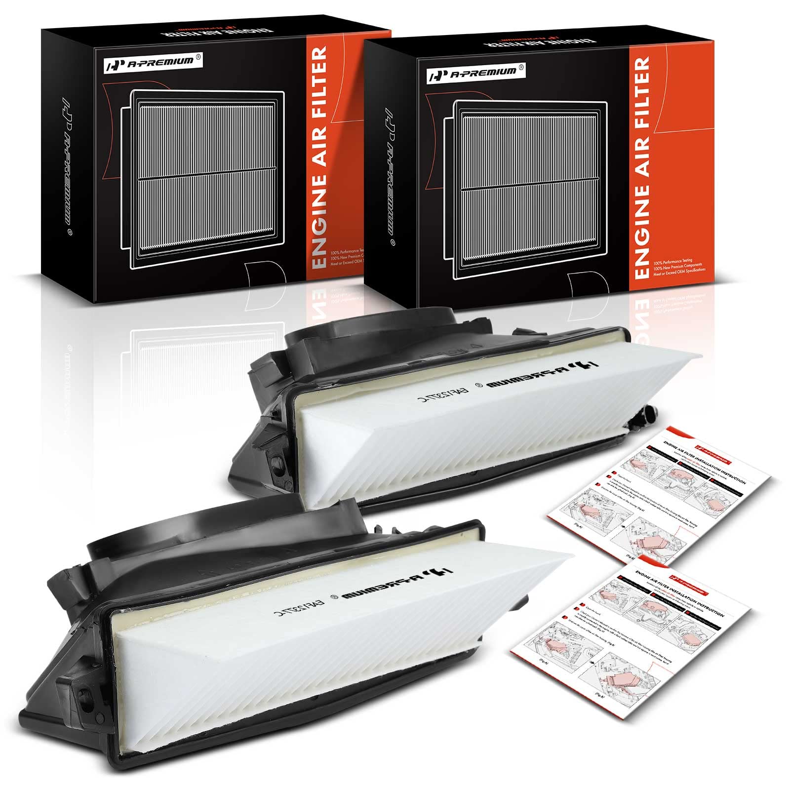 Amazon.com: A-Premium Engine Air Filter Compatible with Mercedes-Benz ...