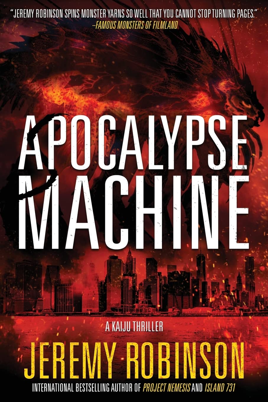 Amazon.com: Apocalypse Machine: 9781941539170: Robinson, Jeremy: Books