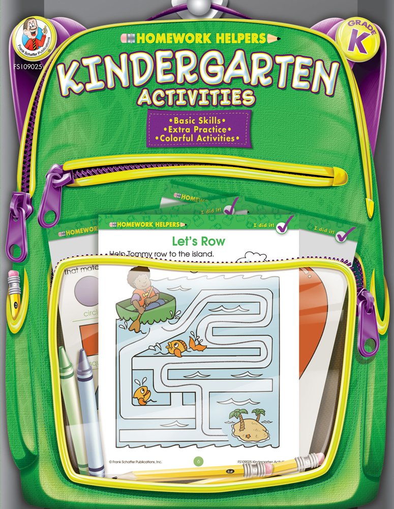 Amazon | Homework Helper Kindergarten Activities (Homework Helpers ...