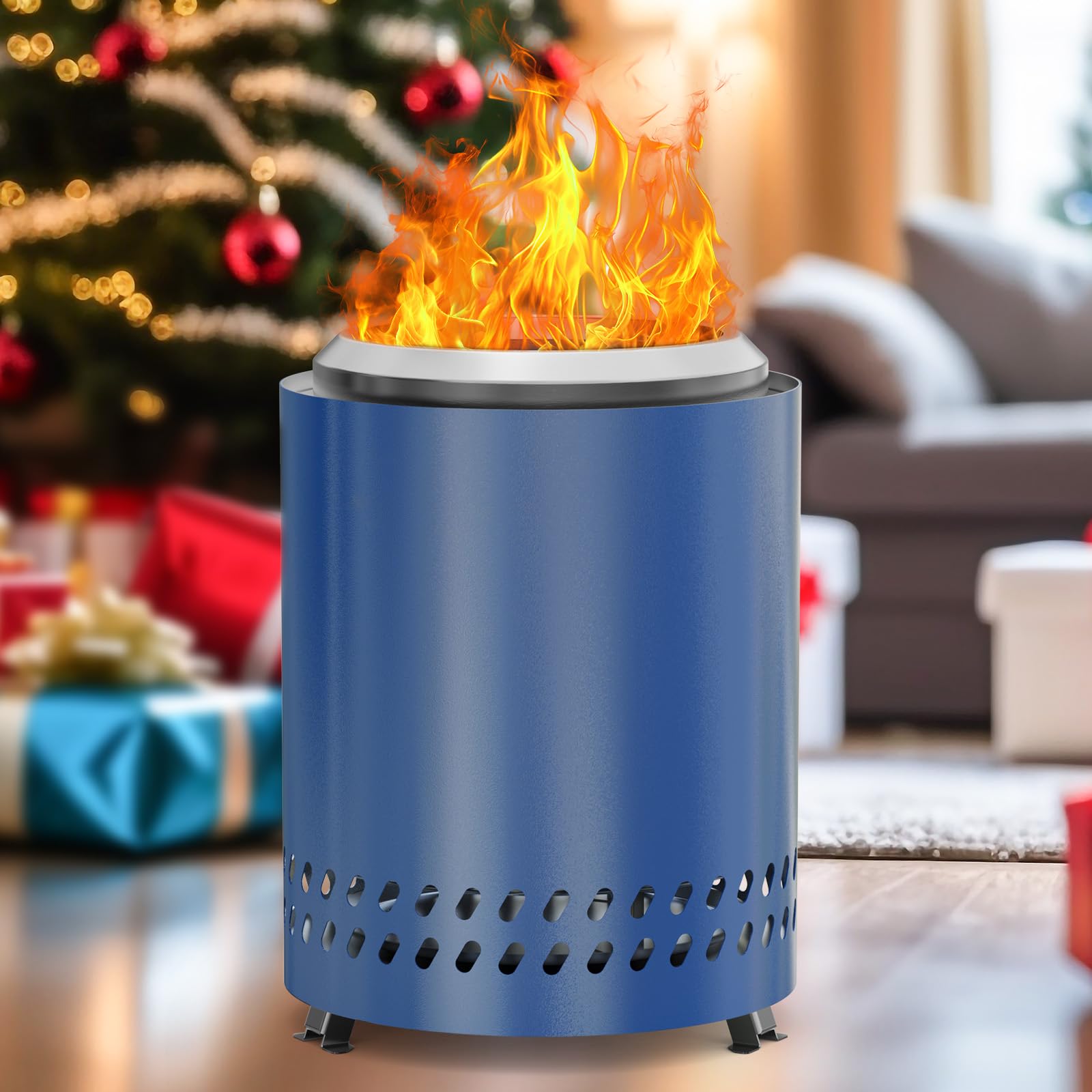 Amazon.com : SMUG Table top Fire Pit, Smokeless Firepits with Carry Bag ...