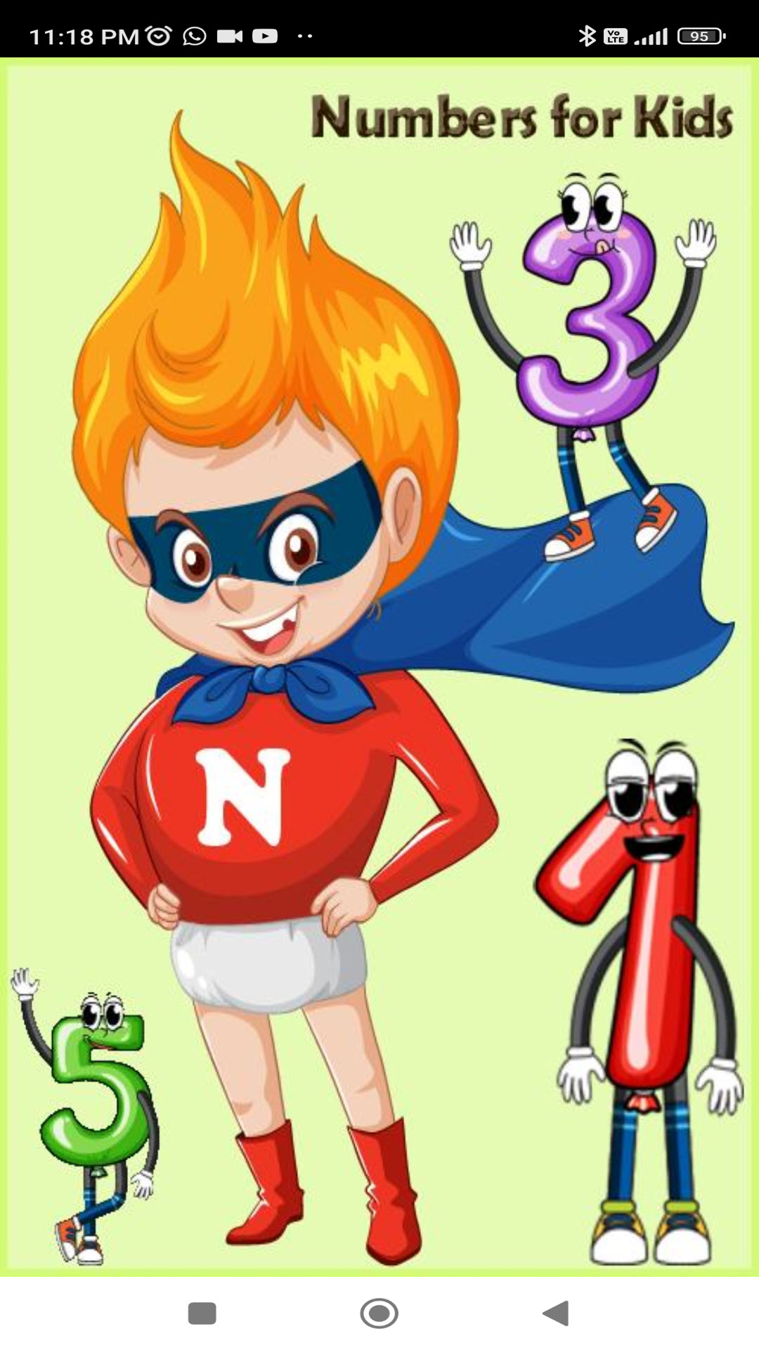 Numbers For Kids - App on Amazon Appstore