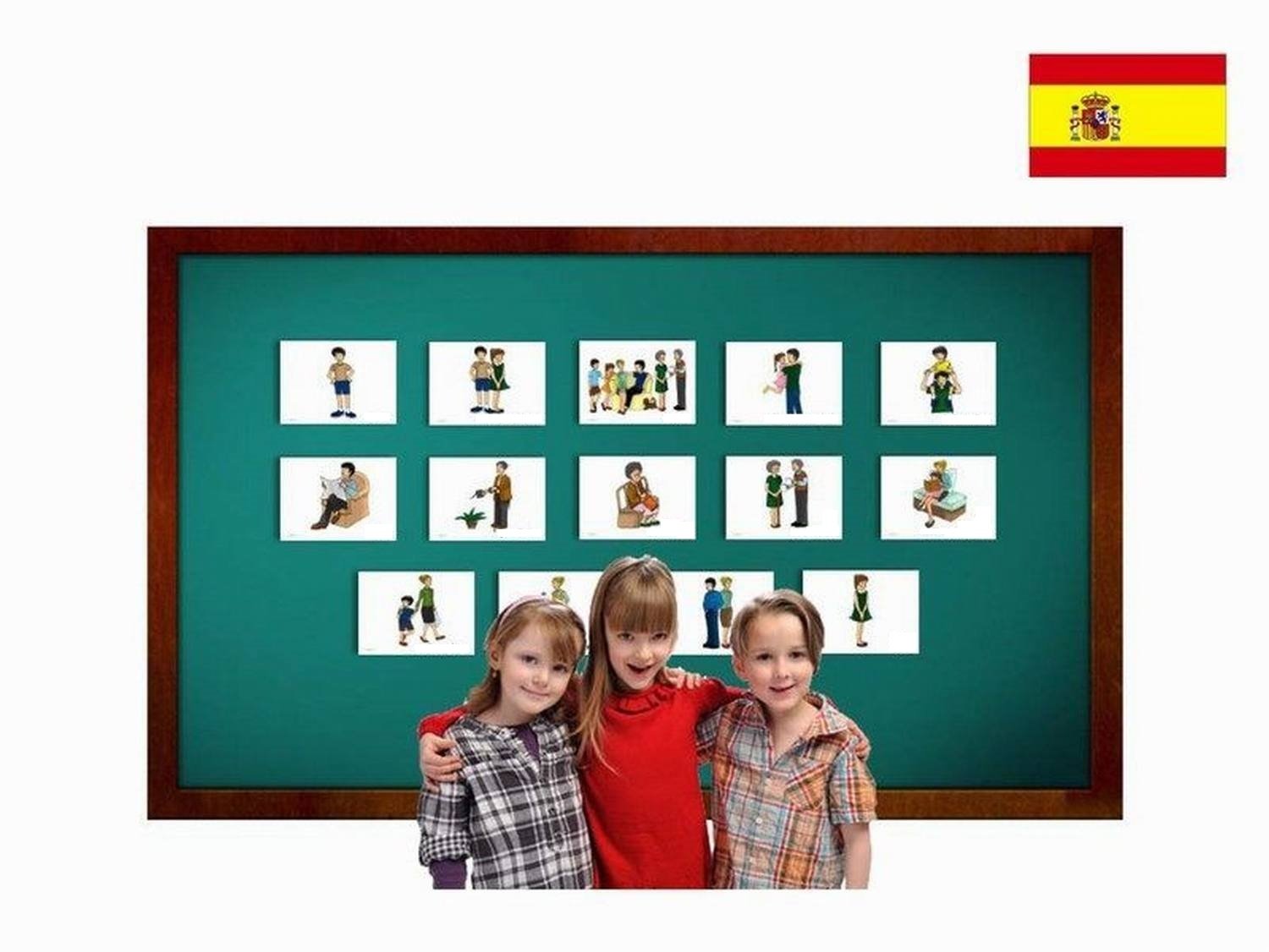 Buy Yo-Yee Flashcards - Tarjetas de vocabulario - Familia- Family Flash ...