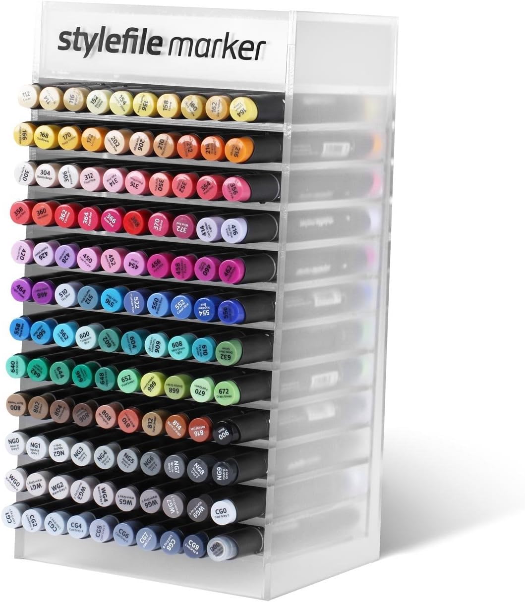Amazon.com: Stylefile Marker Display of 120