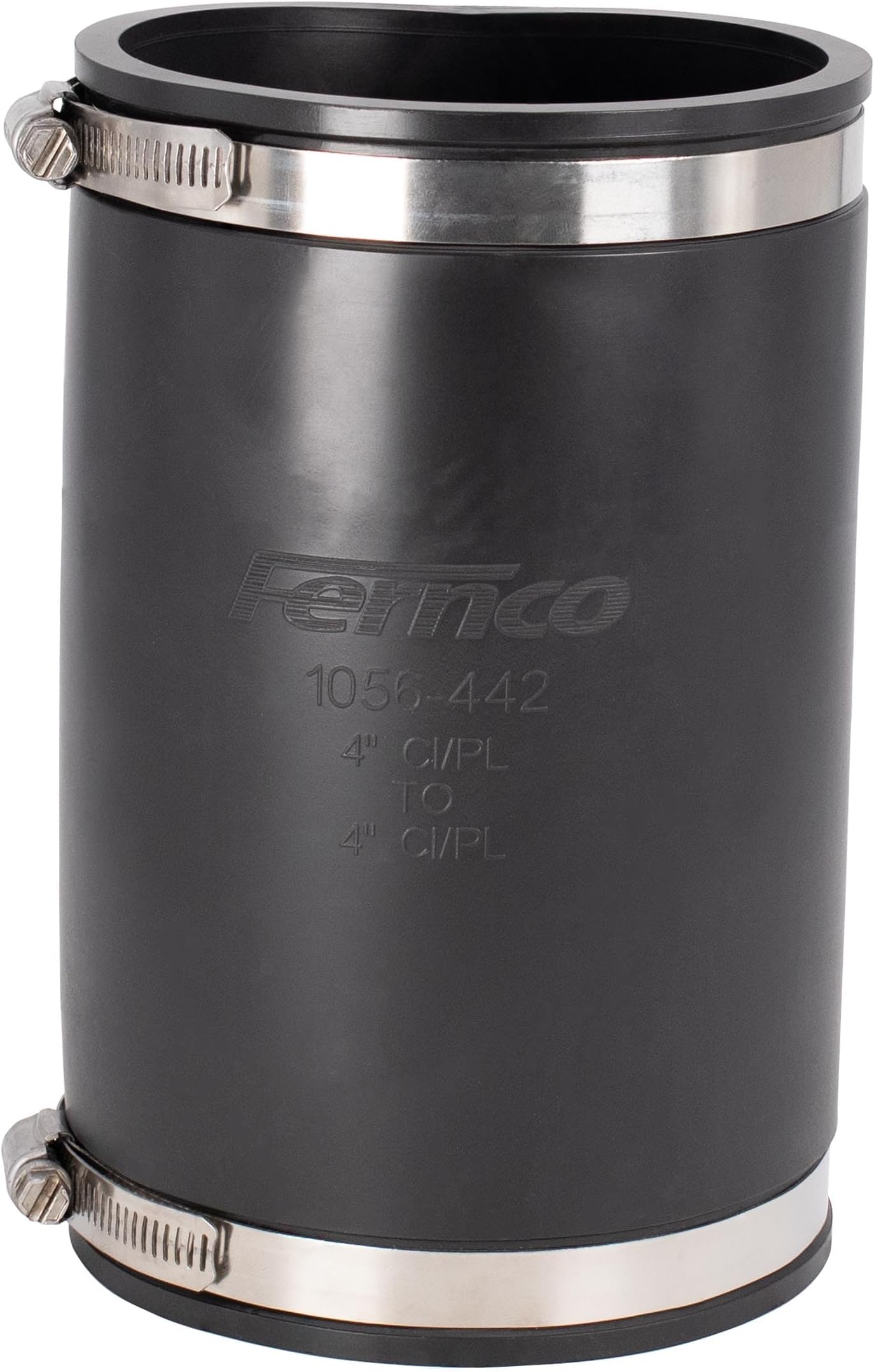 Amazon.com: Fernco 1056-66 6-in. Flexible PVC Pipe Coupling for Cast ...